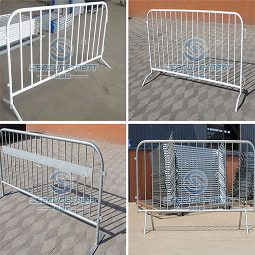 Temporary steel predestrian barricade traffic barrier - Hebei Secure ...