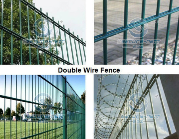 Welded 868 Double Horizontal Wire Mesh Fence - Hebei Secure-Nett Fence ...