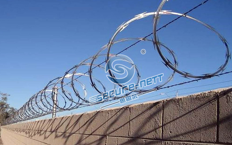 Razor Wire fencing for Security Fencing Barriers